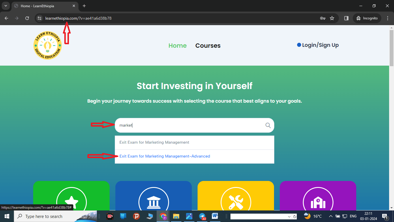 Steps to Purchase the Course - LearnEthiopia